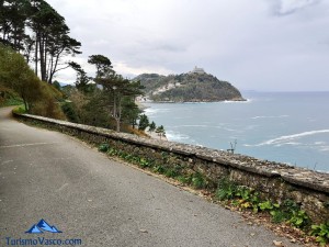 Mount Urgull, the fortress of Donostia San Sebastian.