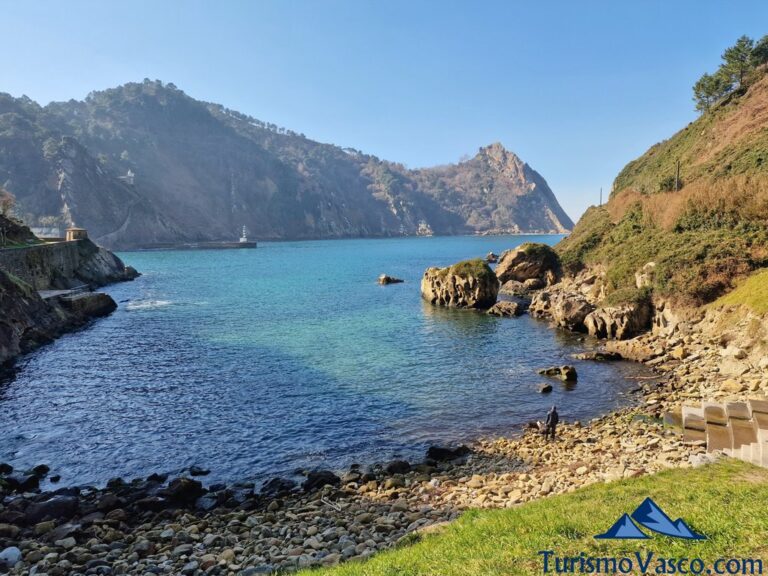 cala playa de alabortza en pasaia, visitas guiadas en Pasaia, excursion ...